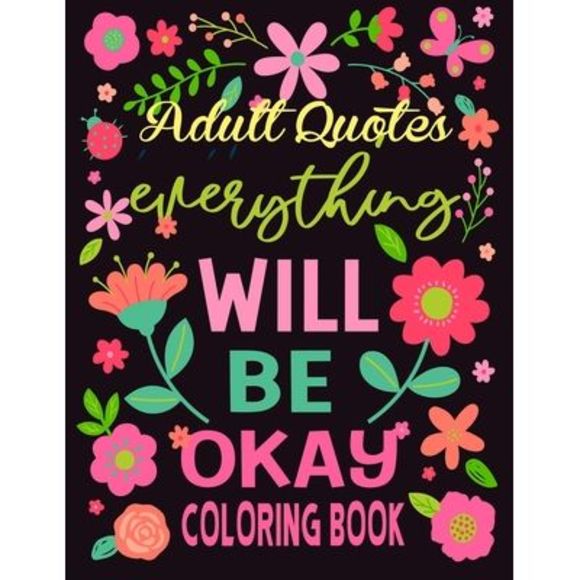 Nr Grate Press | Other | Adult Quotes Coloring Book Adult Coloring Book ...